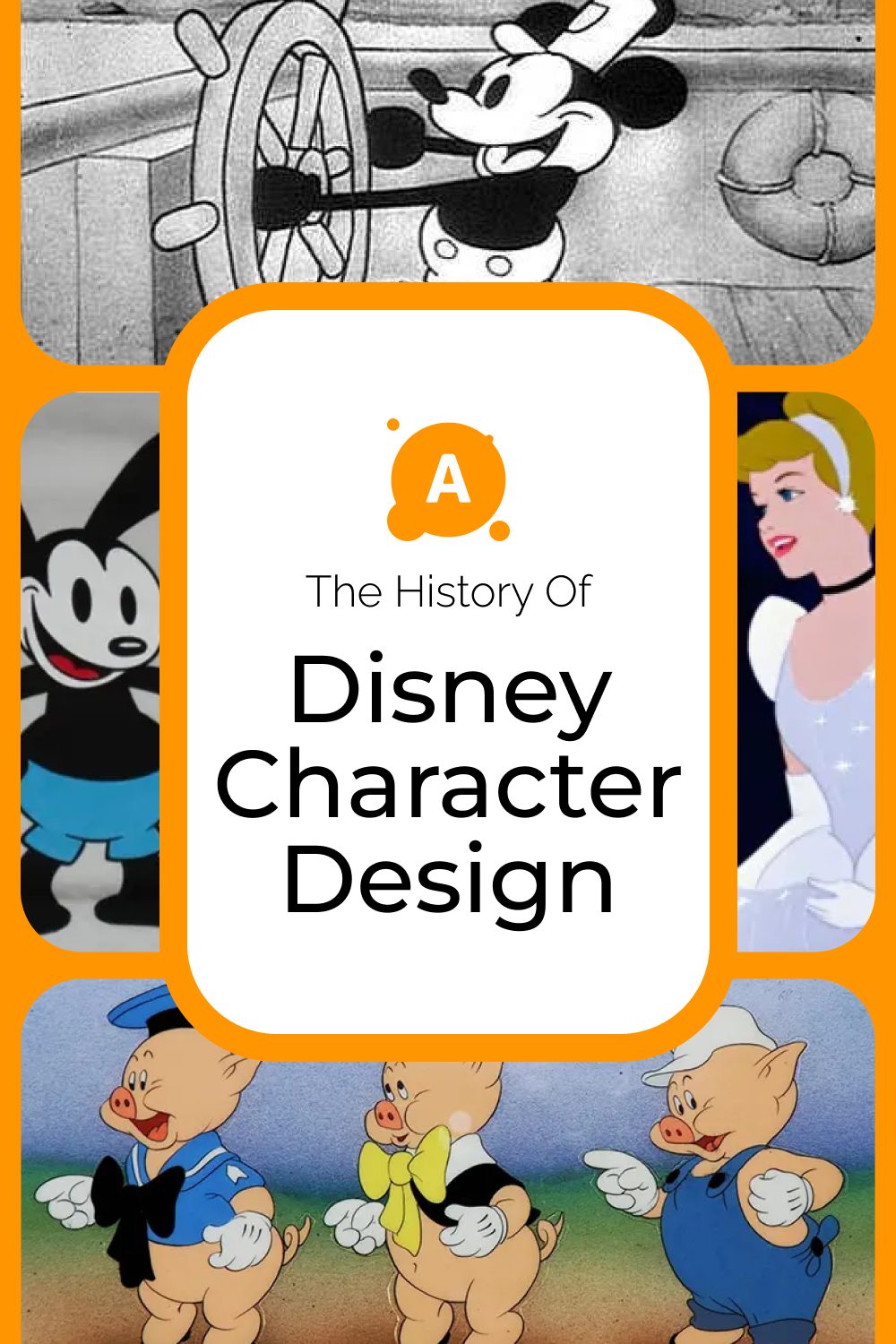 The History of Classic Disney Character Design - Animationclub School