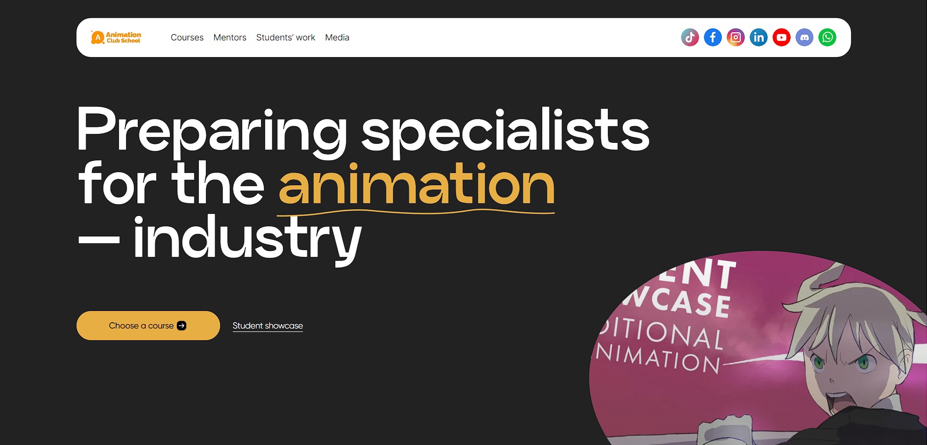 Courses Archive - Animationclub School