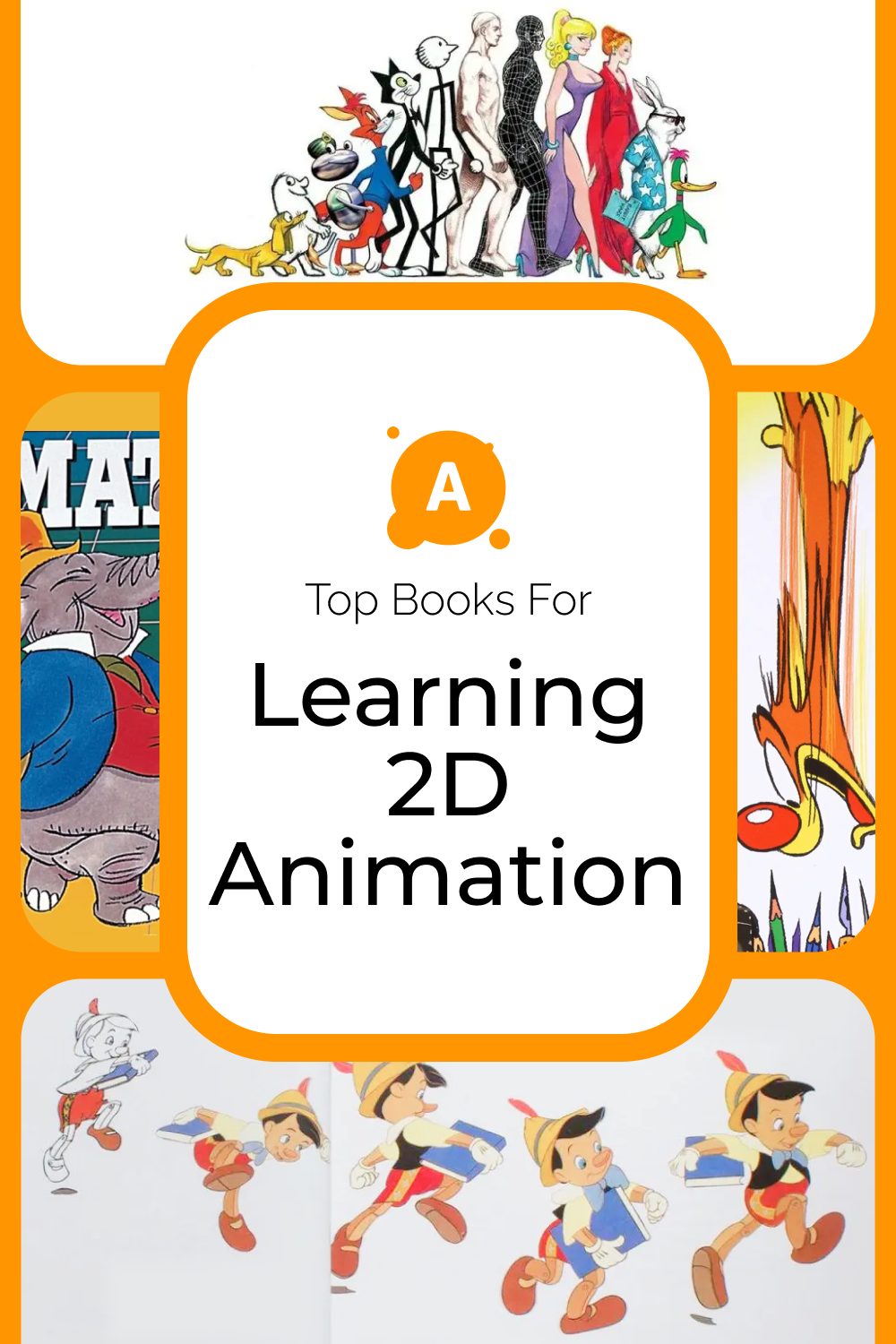 Top 5 Best Books For a 2D Animator - Animationclub School