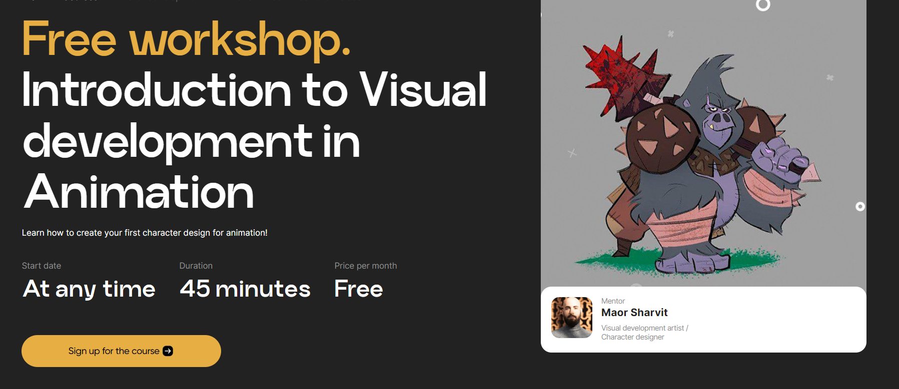 Do you want to learn animation? - Animationclub School